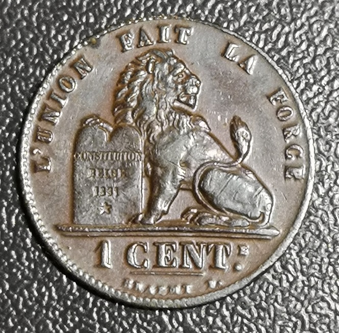 1 centime - Albert Ier en français 1912. - Achat Or en Belgique